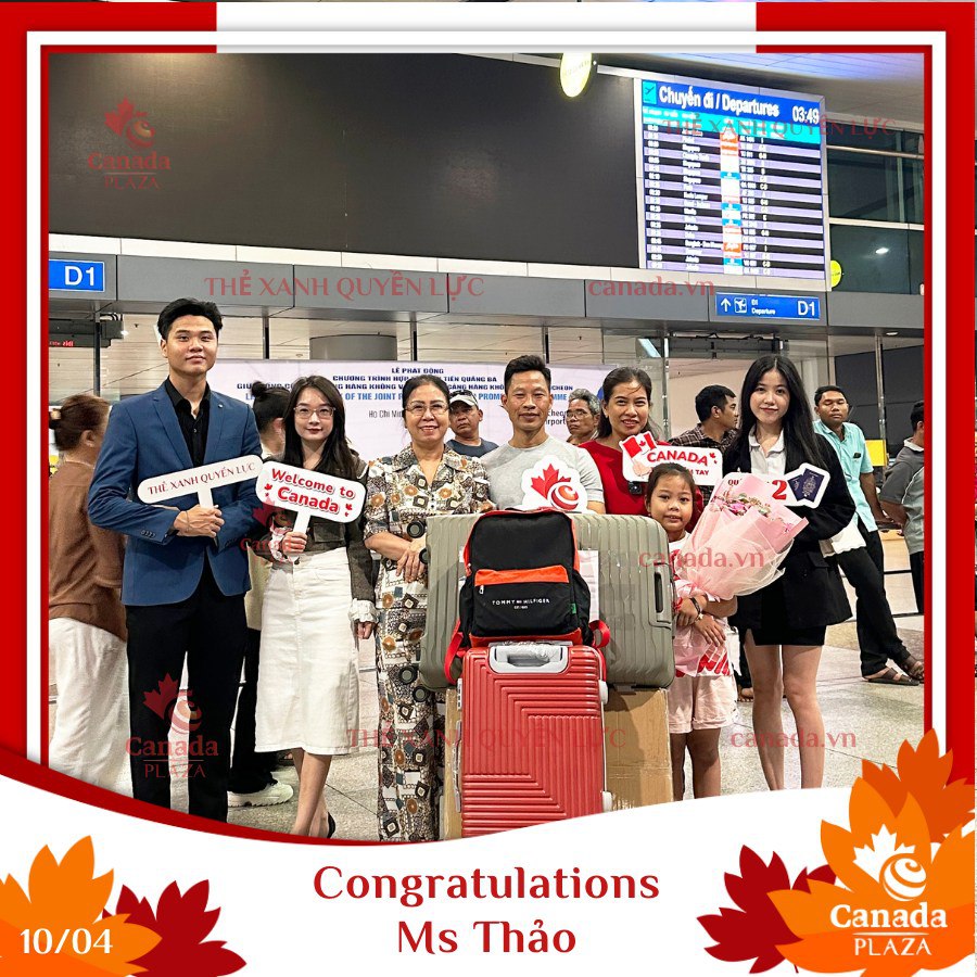 Khách hàng thành công (10/04) – Chị Thảo - Canada Plaza