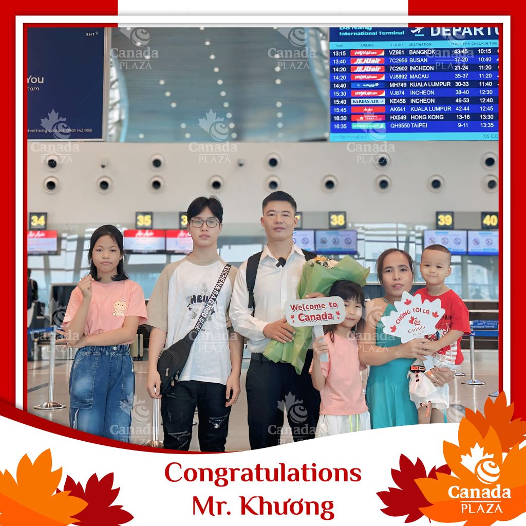 Khách hàng thành công (10/10) – anh Khương - Canada Plaza